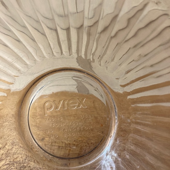 Pyrex | Kitchen | Pyrex 55 Clear Ribbed Small Mixing Bowl 3 Cup 75 Ml ...